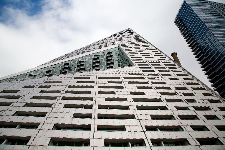Via 57 West, Exterior Cladding, Contrarian Micro Textures, Rigidized